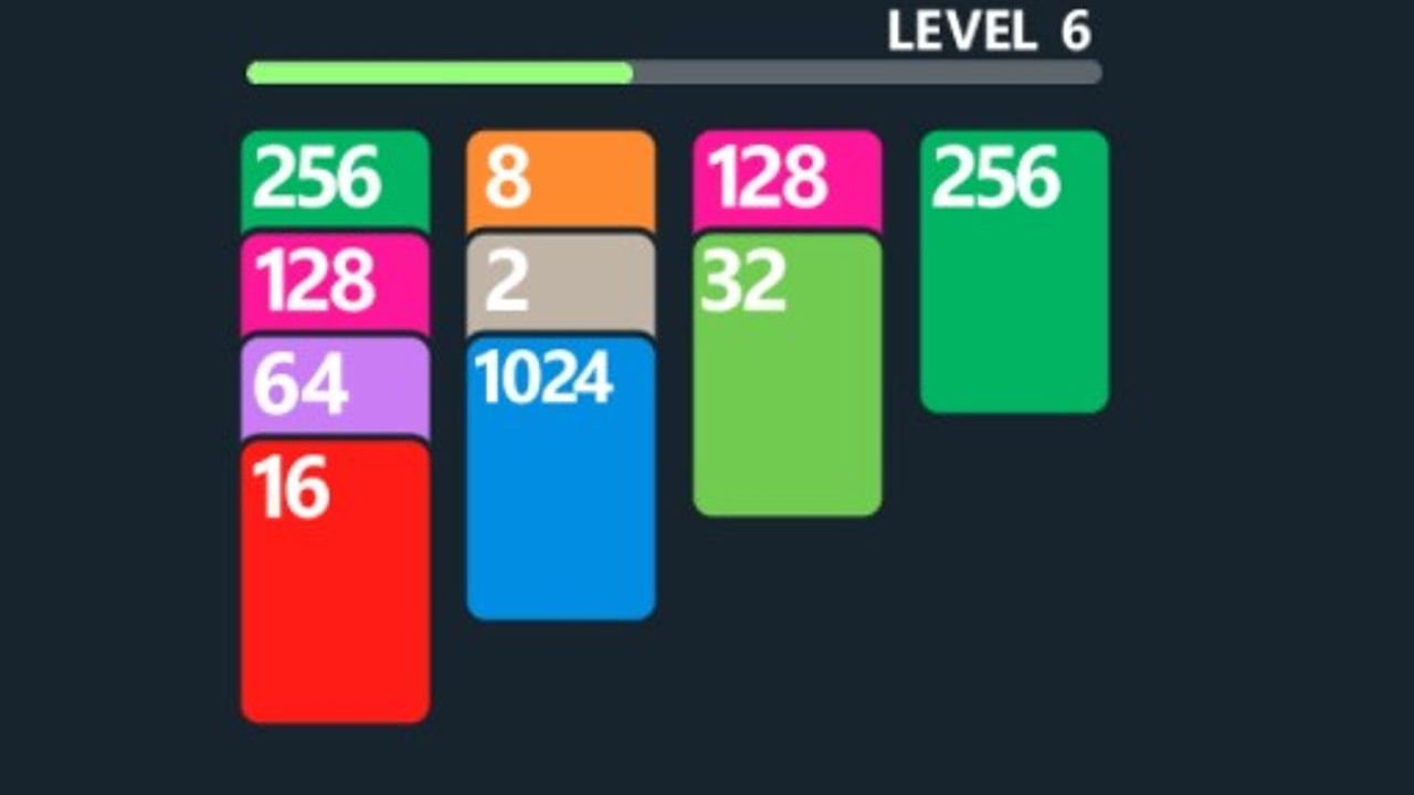 Gioco 2048 Cards su Giochi 123