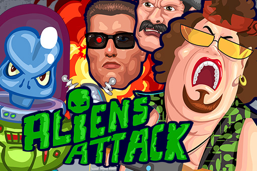 Gioco Aliens Attack su Giochi 123