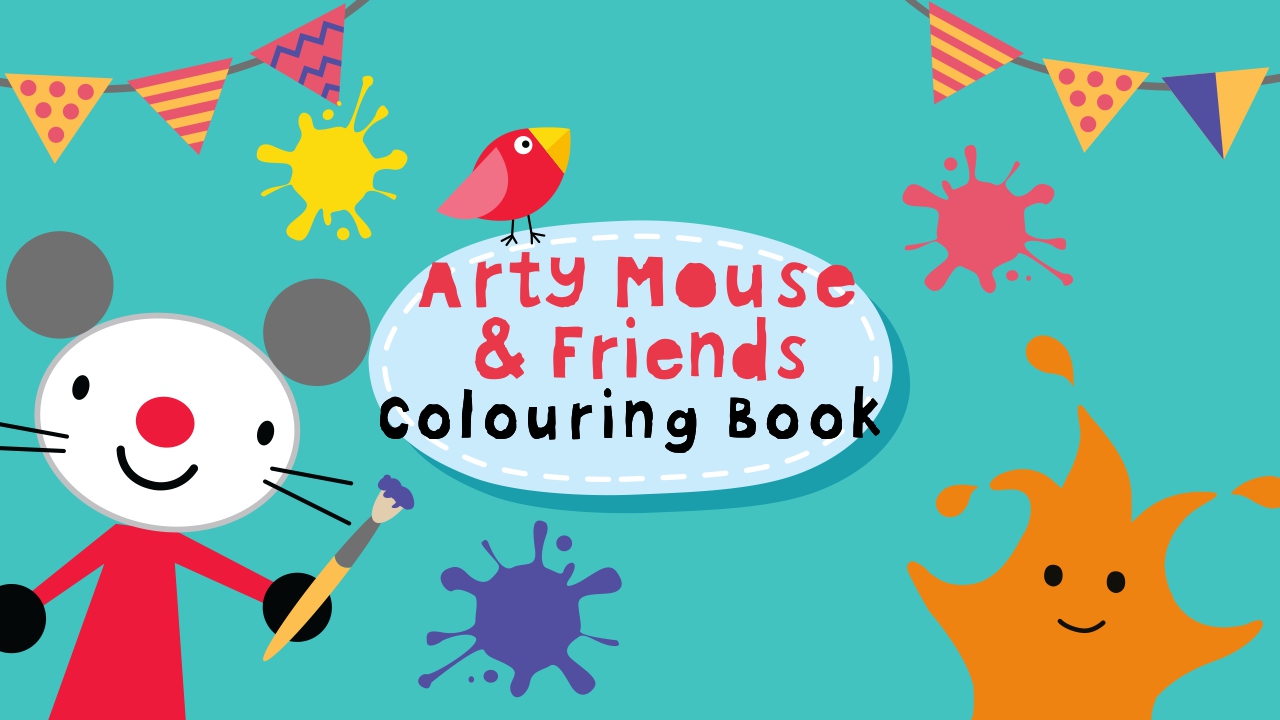 Gioco Arty Mouse & Friends: Coloring Book su Giochi 123