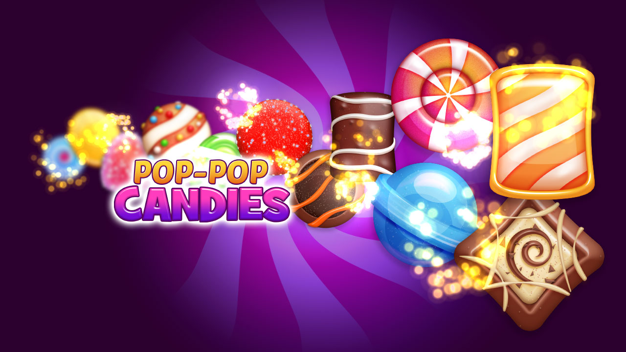 Gioco Pop-Pop Candies su Giochi 123
