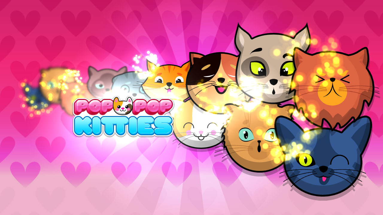 Gioco Pop-Pop Kitties su Giochi 123
