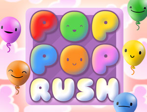 Gioco Pop Pop Rush su Giochi 123